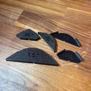 Rounded Corner Template | 3d-printed Woodworking Corner Stencil - Etsy