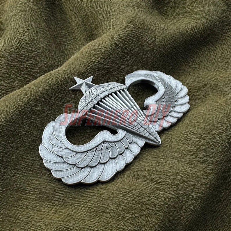 Jump Wings | Basic, Senior, & Master Parachutist Badge Multiple Sizes ...