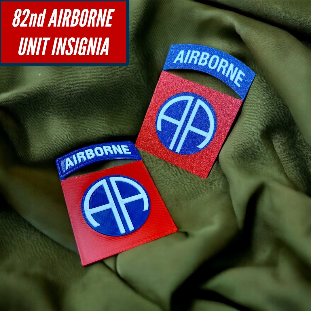 82nd Airborne Division Unit Insignia | 3d-printed All-american Division ...