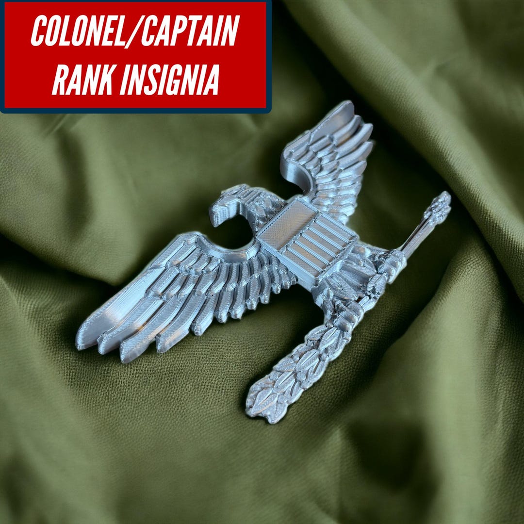 Colonel / Captain Rank Insignia | Perfectly Detailed and Authentic Full ...