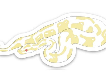 Ball Python Sticker - Etsy