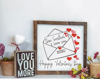 Valentines day sign | Etsy