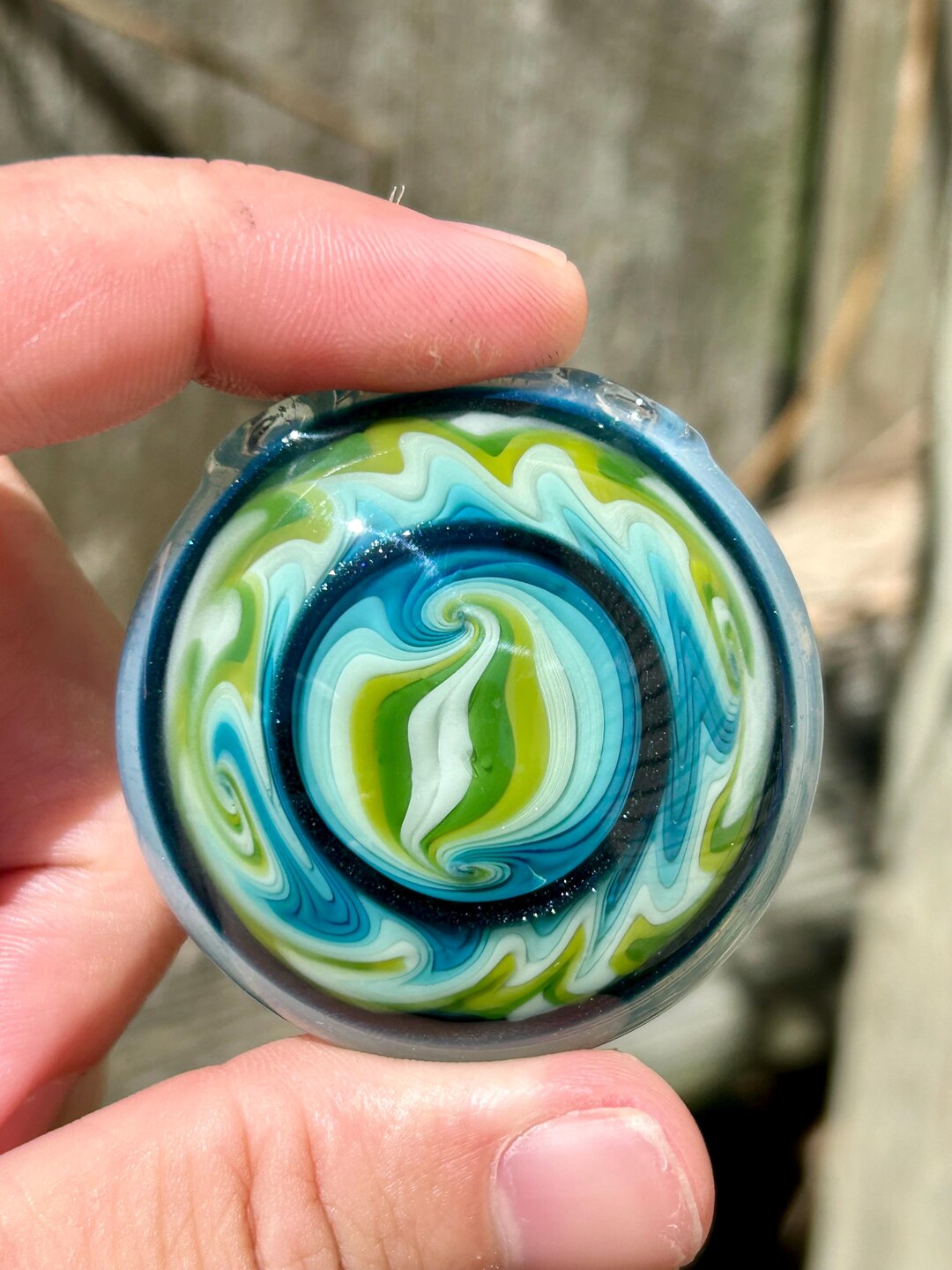 Disc Pendant - Etsy