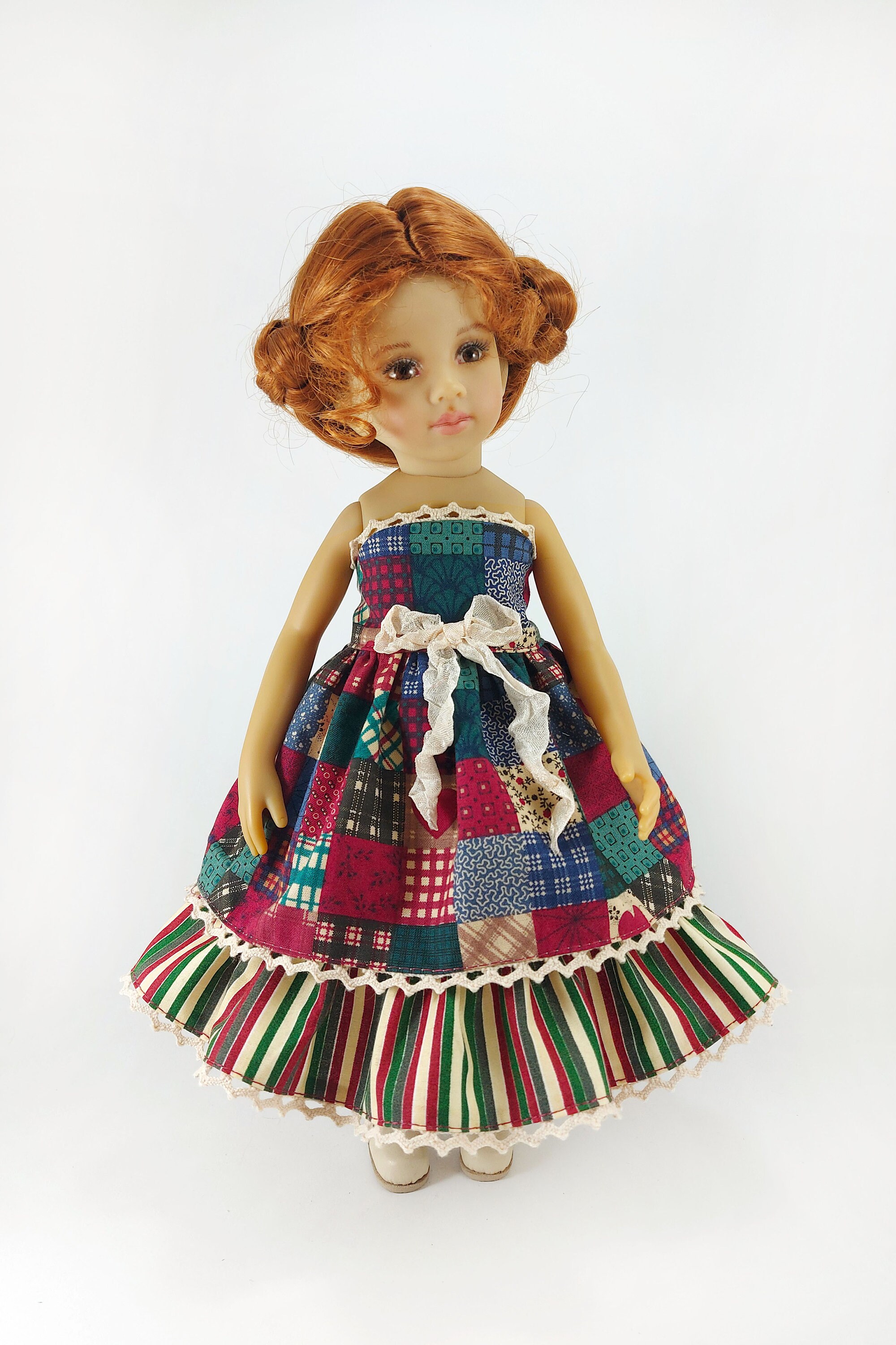 PDF Pattern and Phototuorial of a Dress for a Little Darling Doll ...