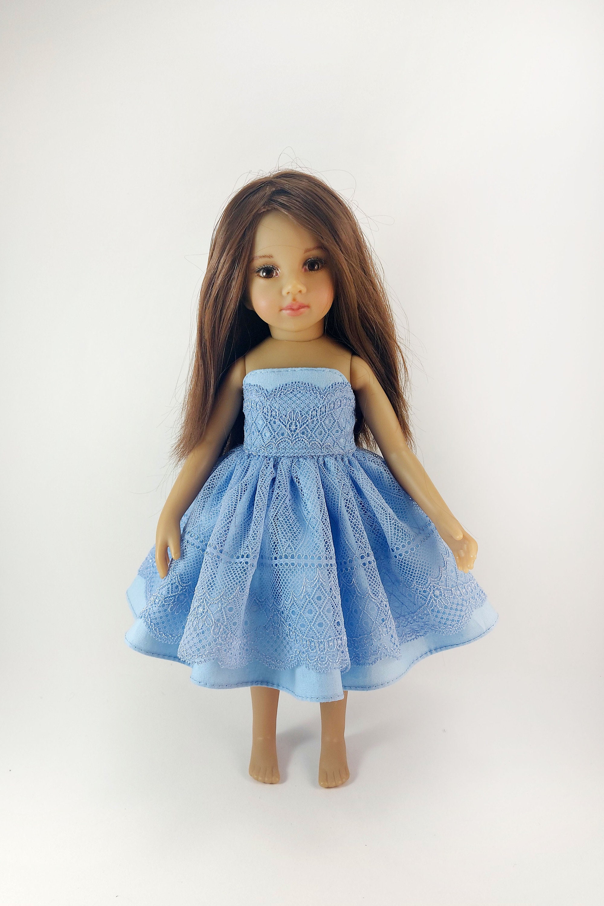PDF Pattern and Phototuorial of a Dress for a Little Darling Doll ...