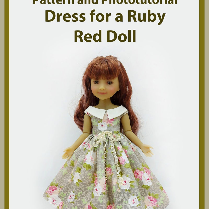 Ruby Red Doll - Etsy