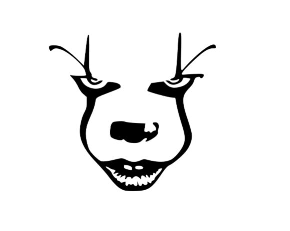 Pennywise Decal | Etsy