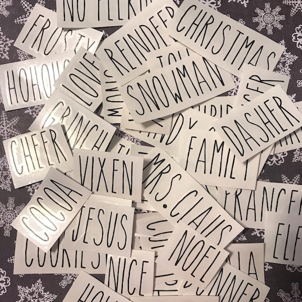 Rae Dunn Decals - Etsy