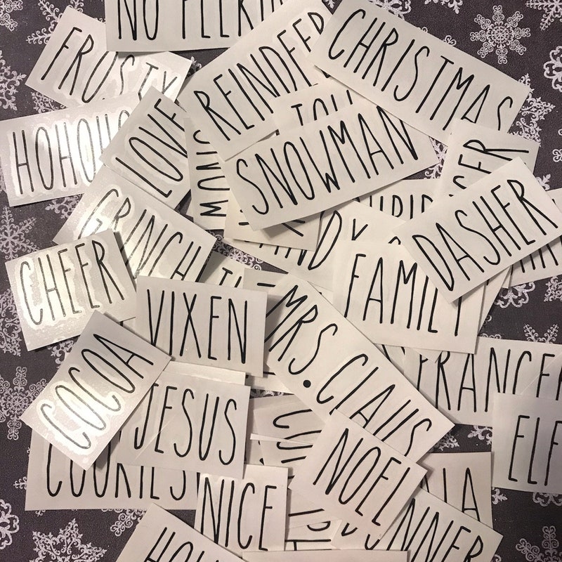 Rae Dunn Decals - Etsy