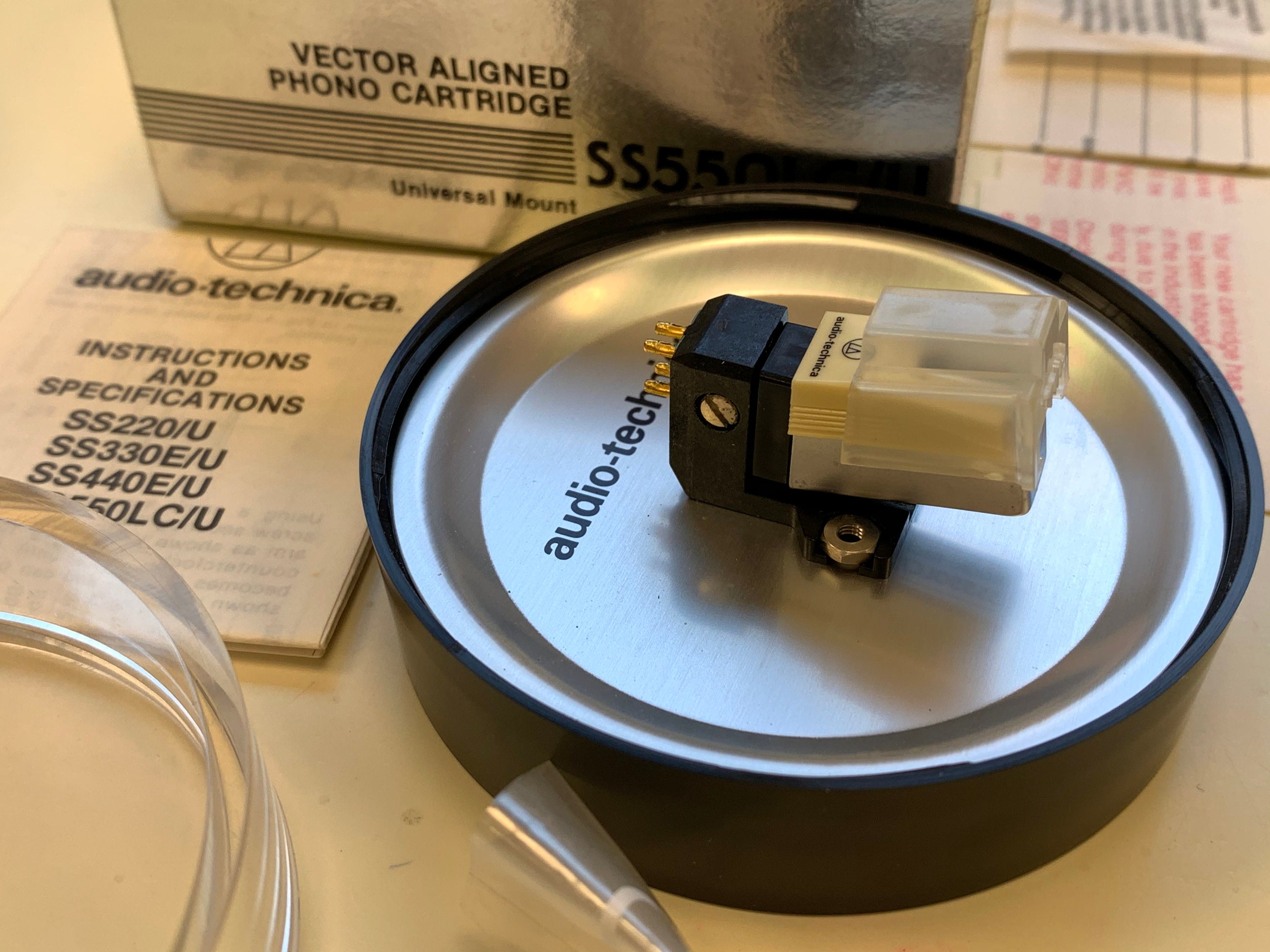 Audio-technica SS550LCU Phono Cartridge T4P P-mount Original Line ...