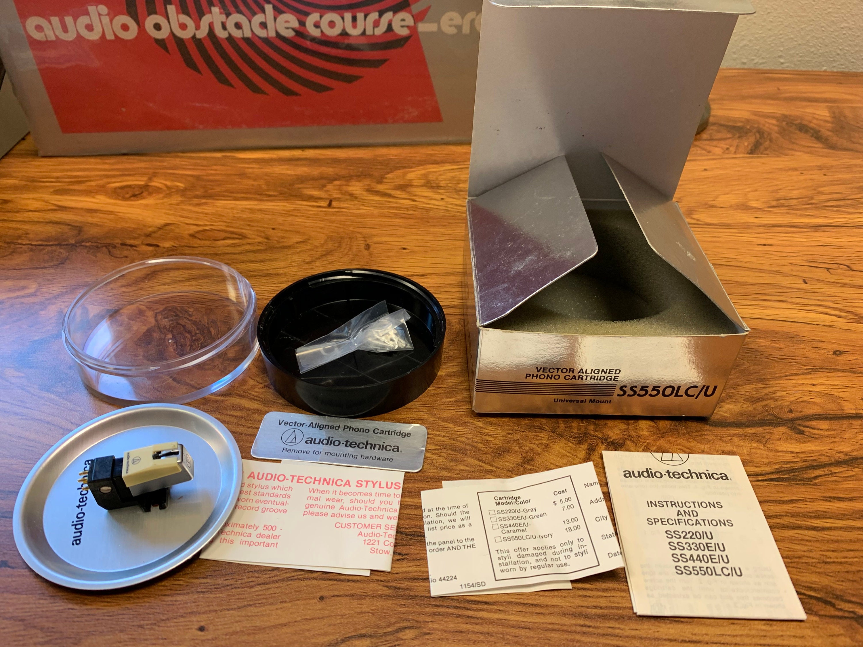 Audio-technica SS550LCU Phono Cartridge T4P P-mount Original Line ...