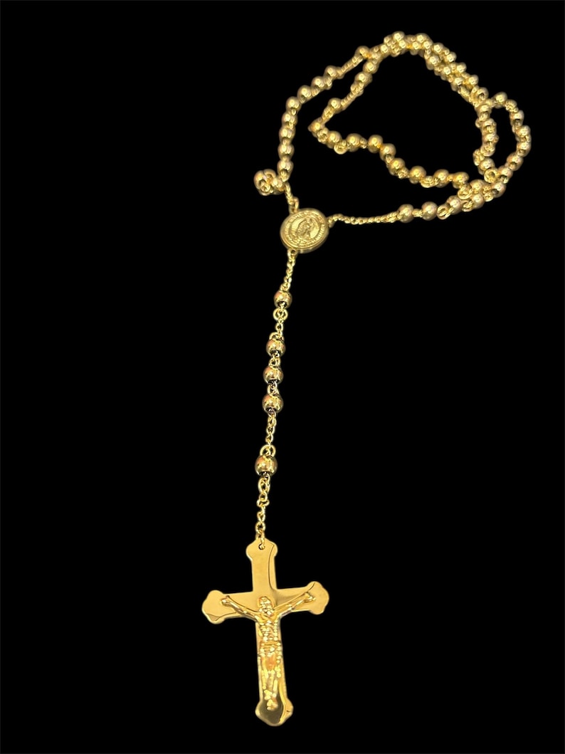 Gold Filled 22” Rosary - Etsy
