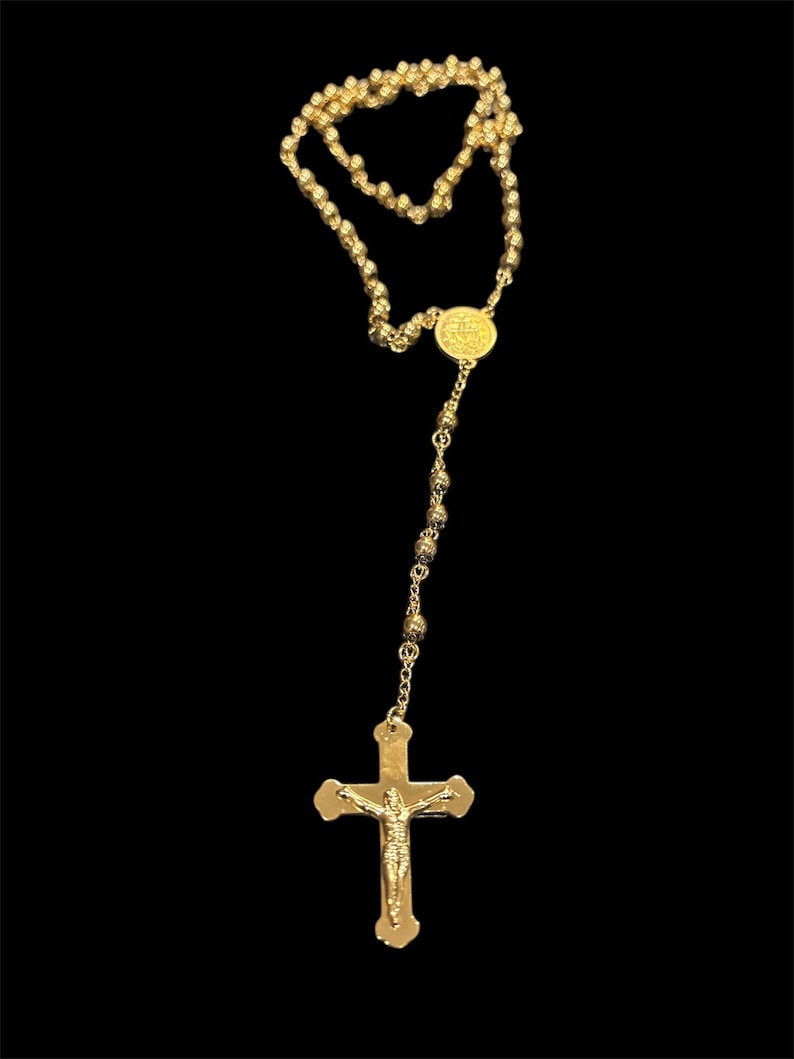 Gold Filled 22” Rosary - Etsy