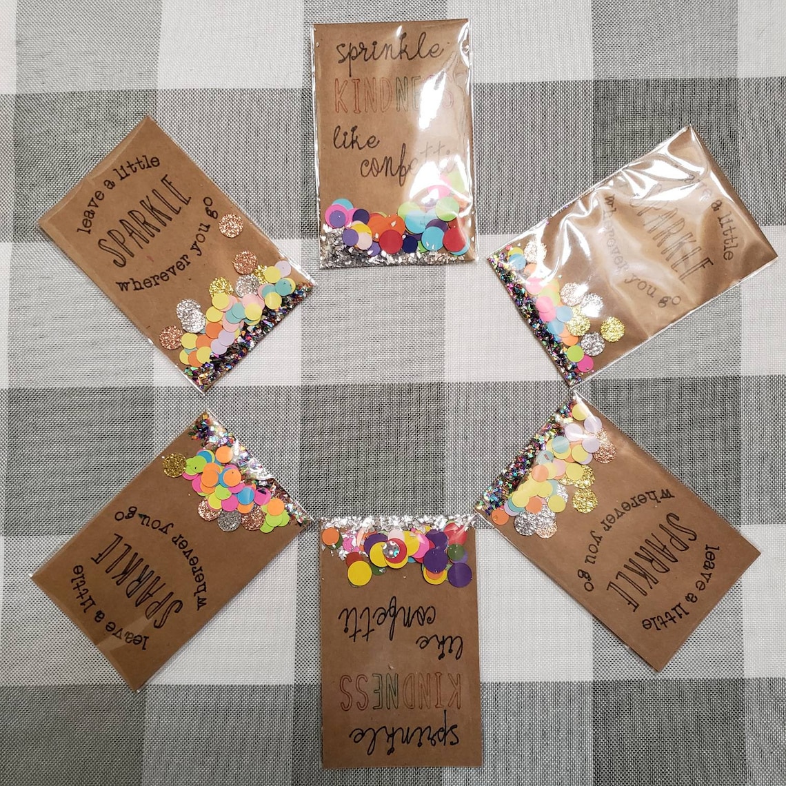 Sprinkle KINDNESS Like Confetti, Confetti Packets, Inspirational Gifts ...