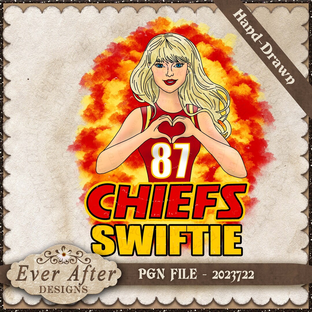 Taylor Swift Swifty Chiefs Football Kansas City 87 Kelce, Shirt Design ...