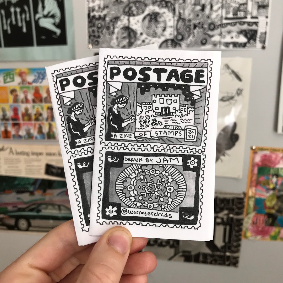 POSTAGE: A Stamp Zine - Etsy