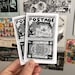 POSTAGE: A Stamp Zine - Etsy