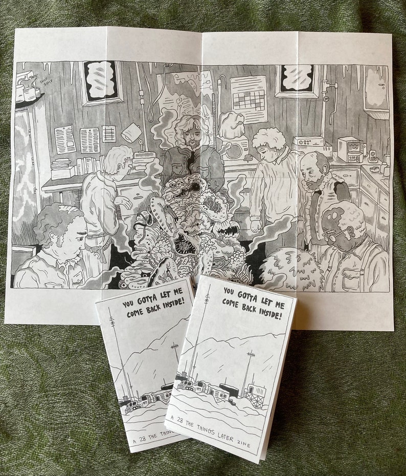 You Gotta Let Me Come Back Inside Minizine - Etsy