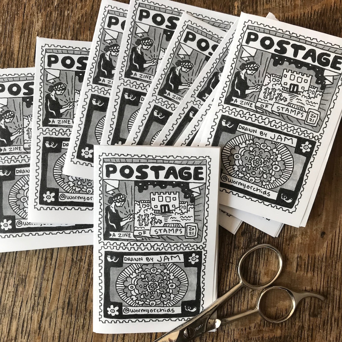 POSTAGE: A Stamp Zine | Etsy