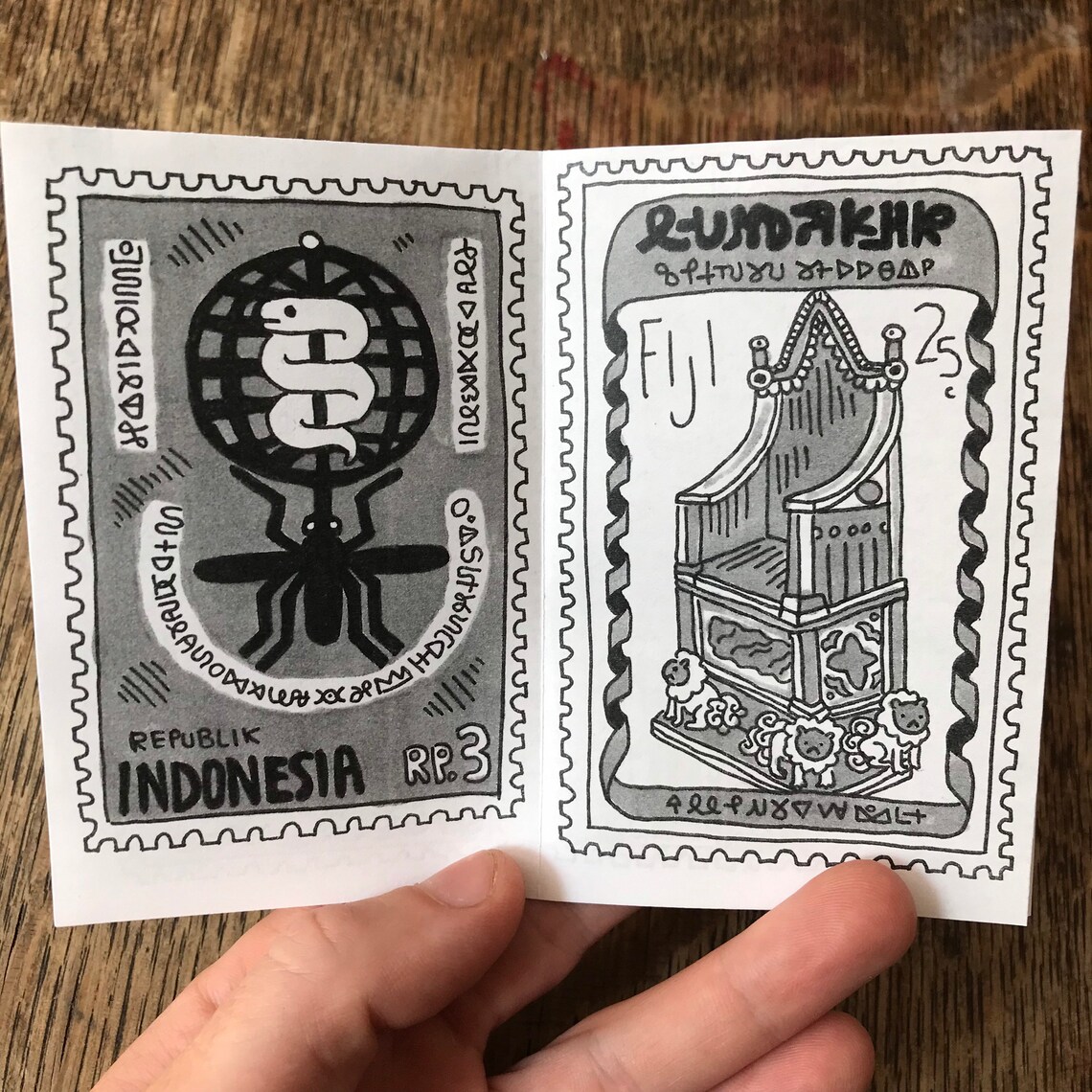 POSTAGE: A Stamp Zine | Etsy