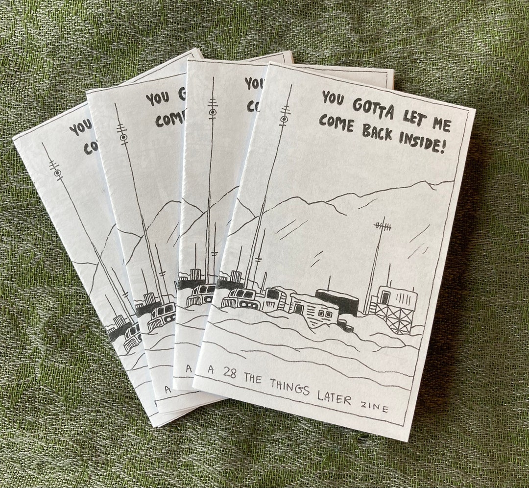 You Gotta Let Me Come Back Inside! Minizine - Etsy