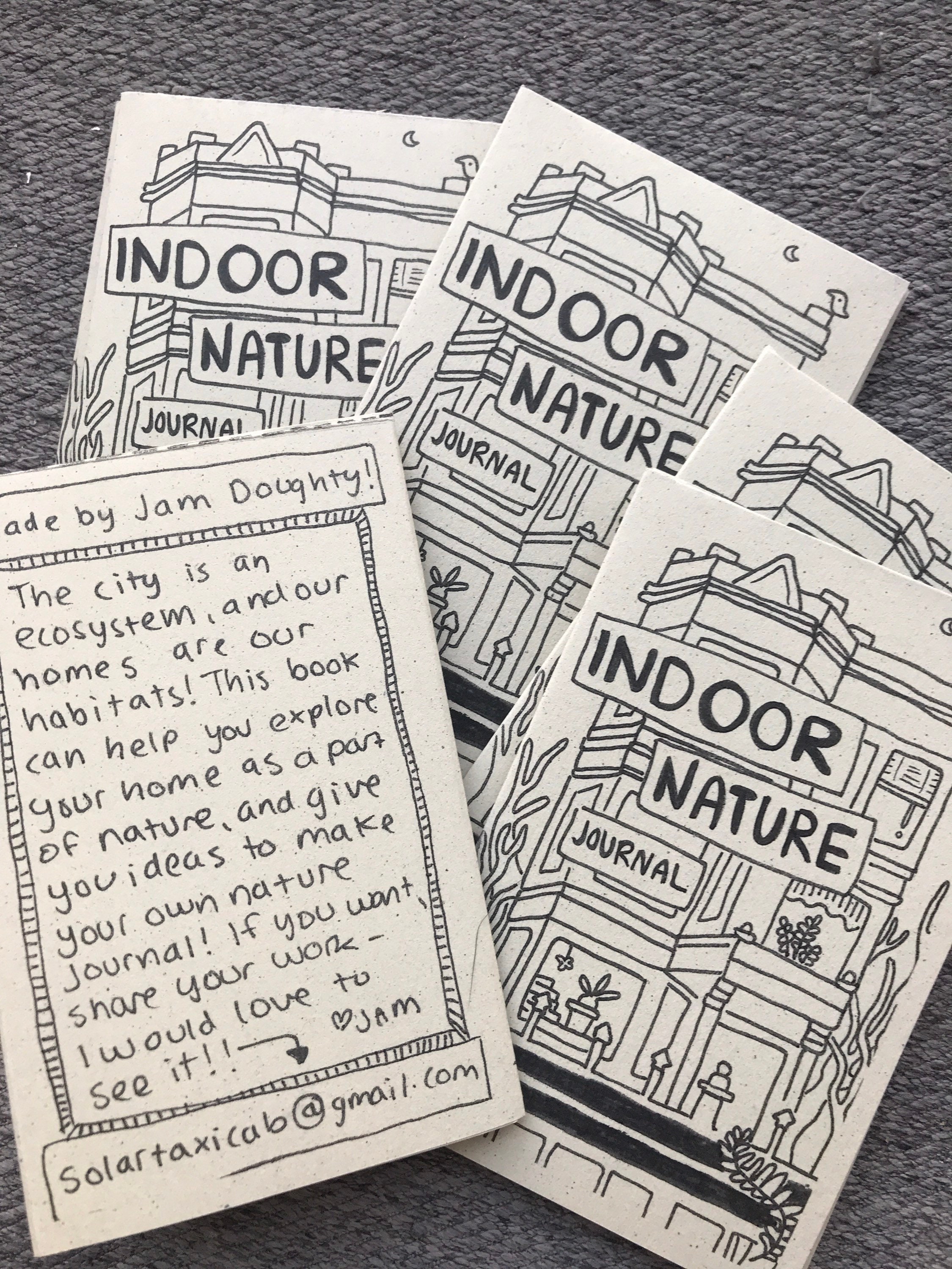 Indoor Nature Journal Minizine | Etsy