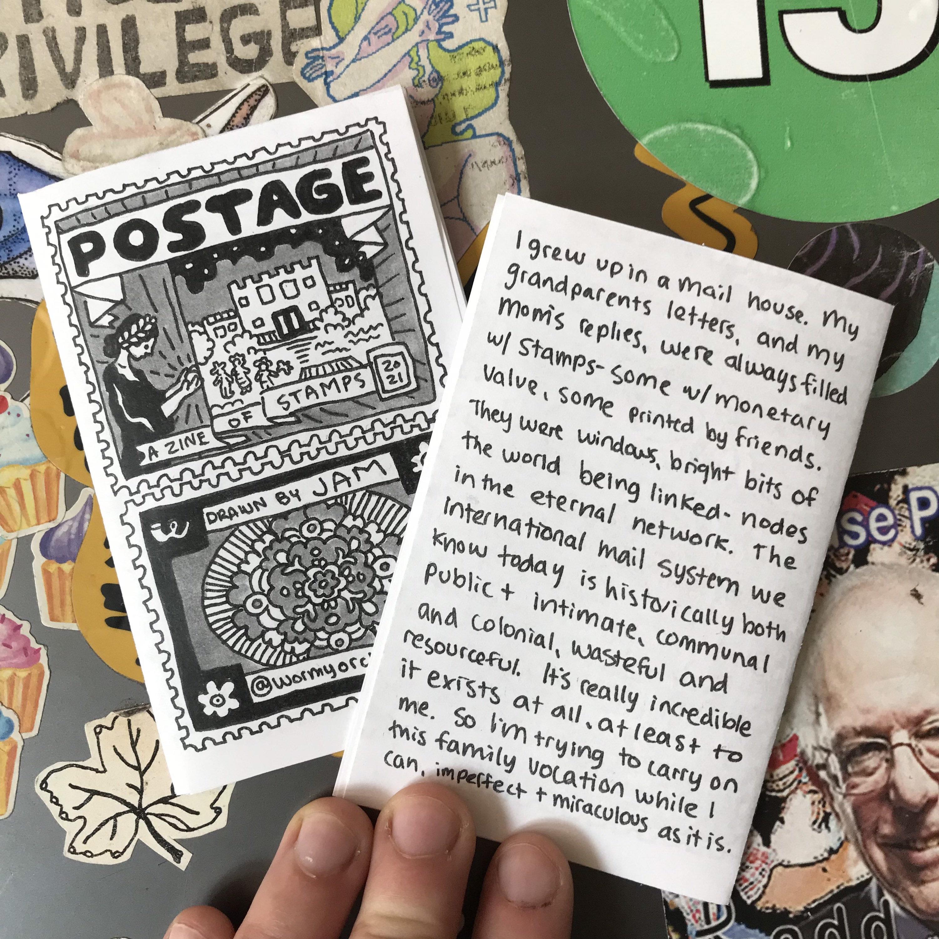 POSTAGE: A Stamp Zine | Etsy