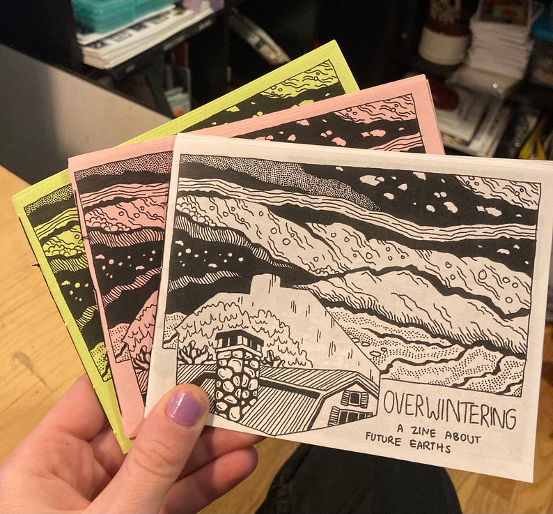 Overwintering a Zine About Future Earths - Etsy