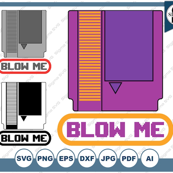 Nintendo Game Cartridge Svg - Etsy