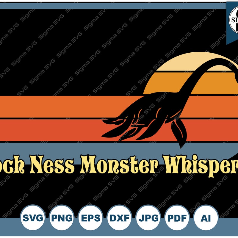Loch Ness Svg - Etsy