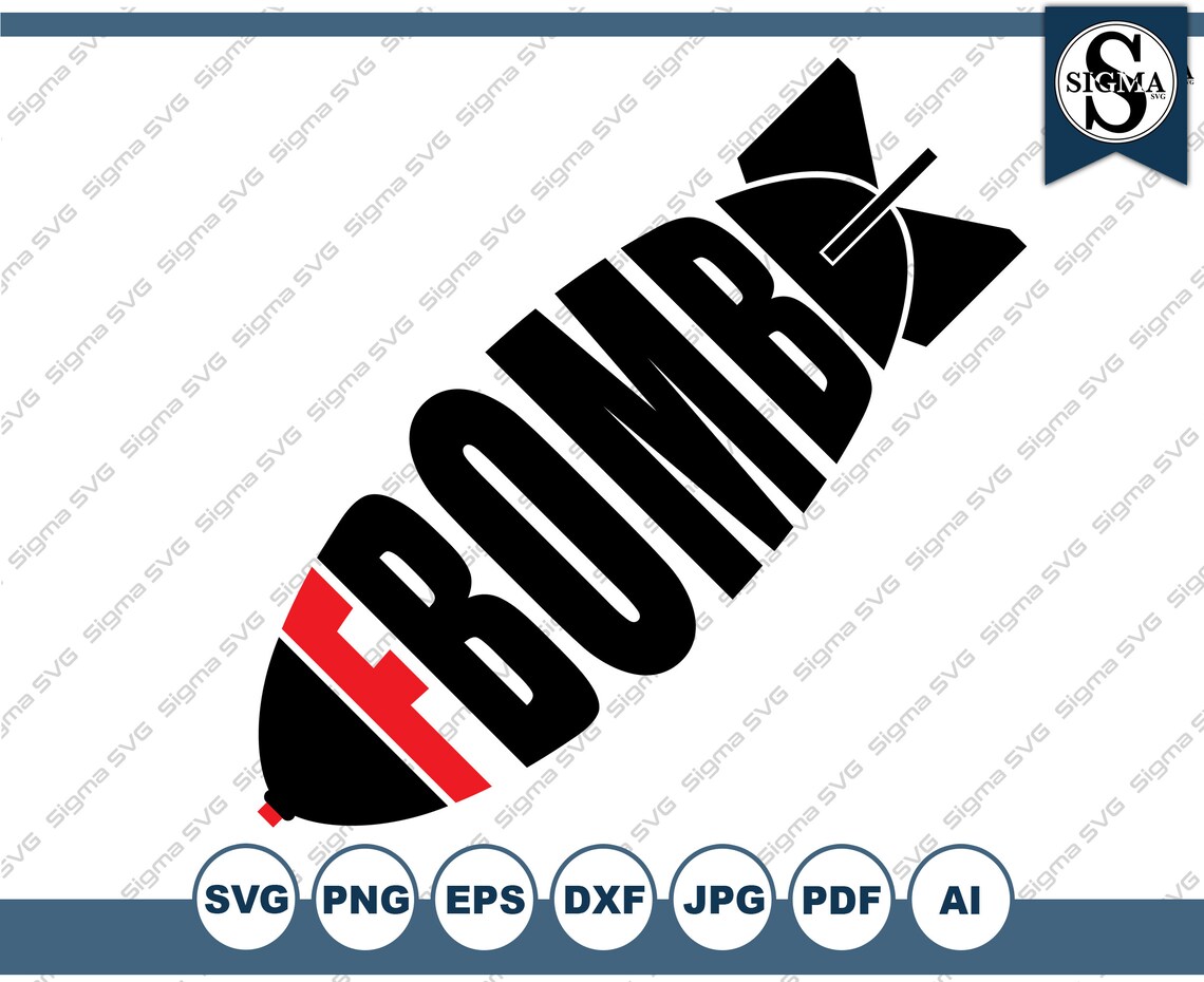 F-bomb Svg Dropping F Bombs Svg Funny Svg Cut File Svg Png - Etsy