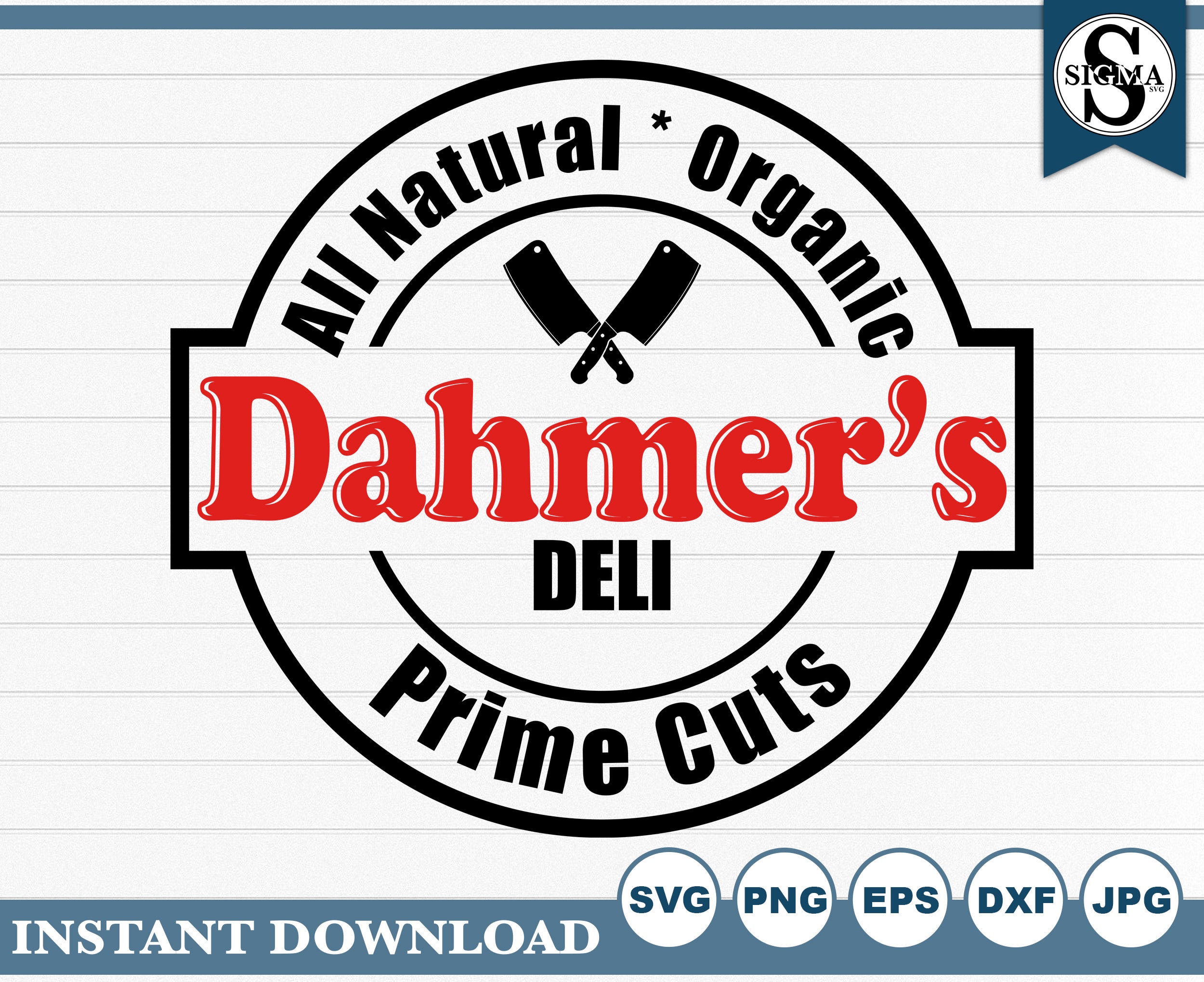 Dahmer's Deli SVG Dahmer SVG Serial Killer Svg Crime - Etsy