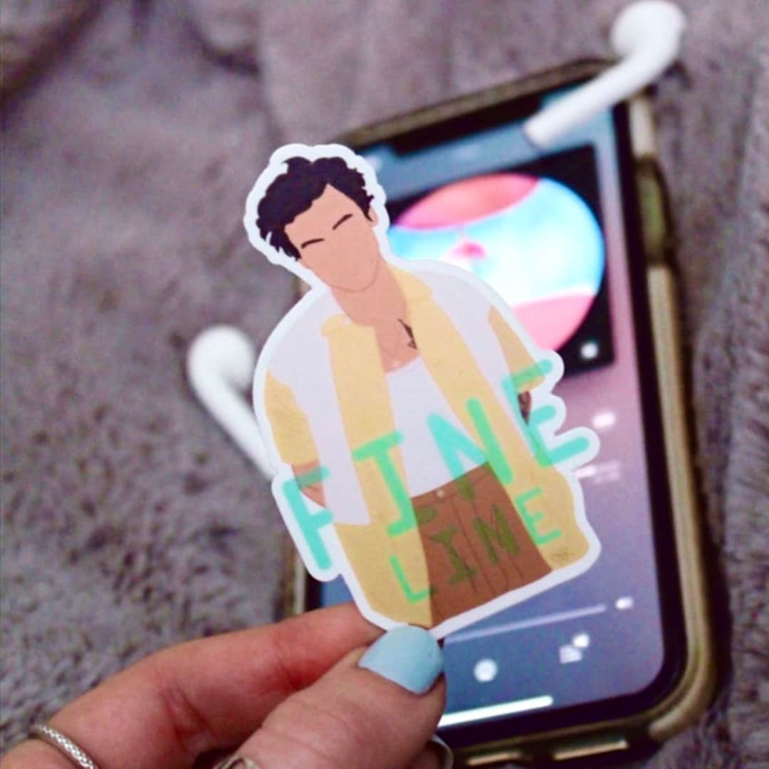 Harry Styles Fine Line Sticker - Etsy