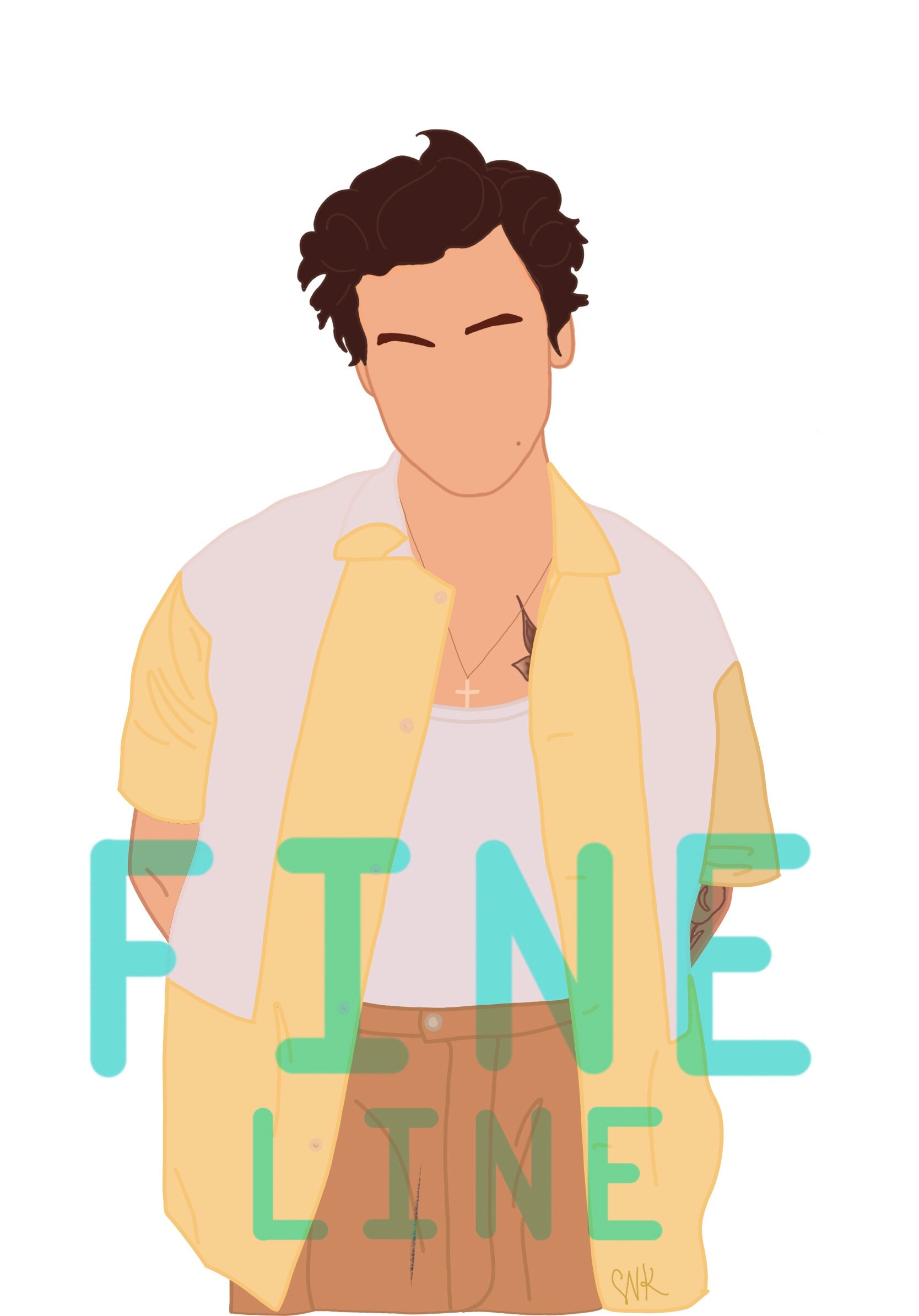 Harry Styles Fine Line Sticker - Etsy