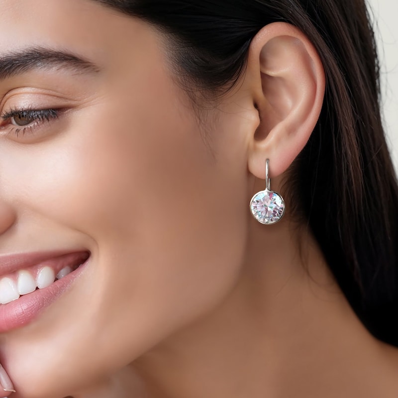 Fake Diamond Earrings - Etsy