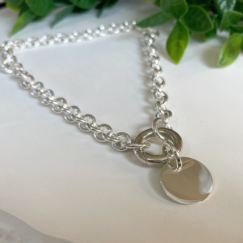 Heavy Silver Chain - Etsy