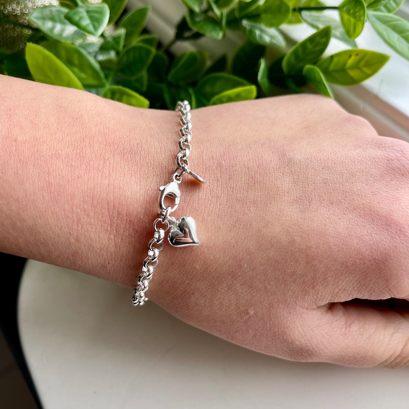 Sterling Silver Love Bracelet - Etsy