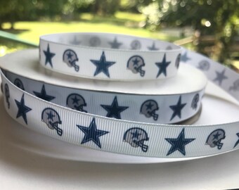 Dallas cowboy ribbon | Etsy