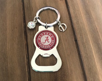 Initial key chain | Etsy