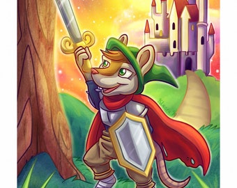 Redwall Art Print - Etsy