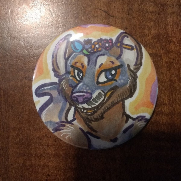 Furry Button Commission - Etsy