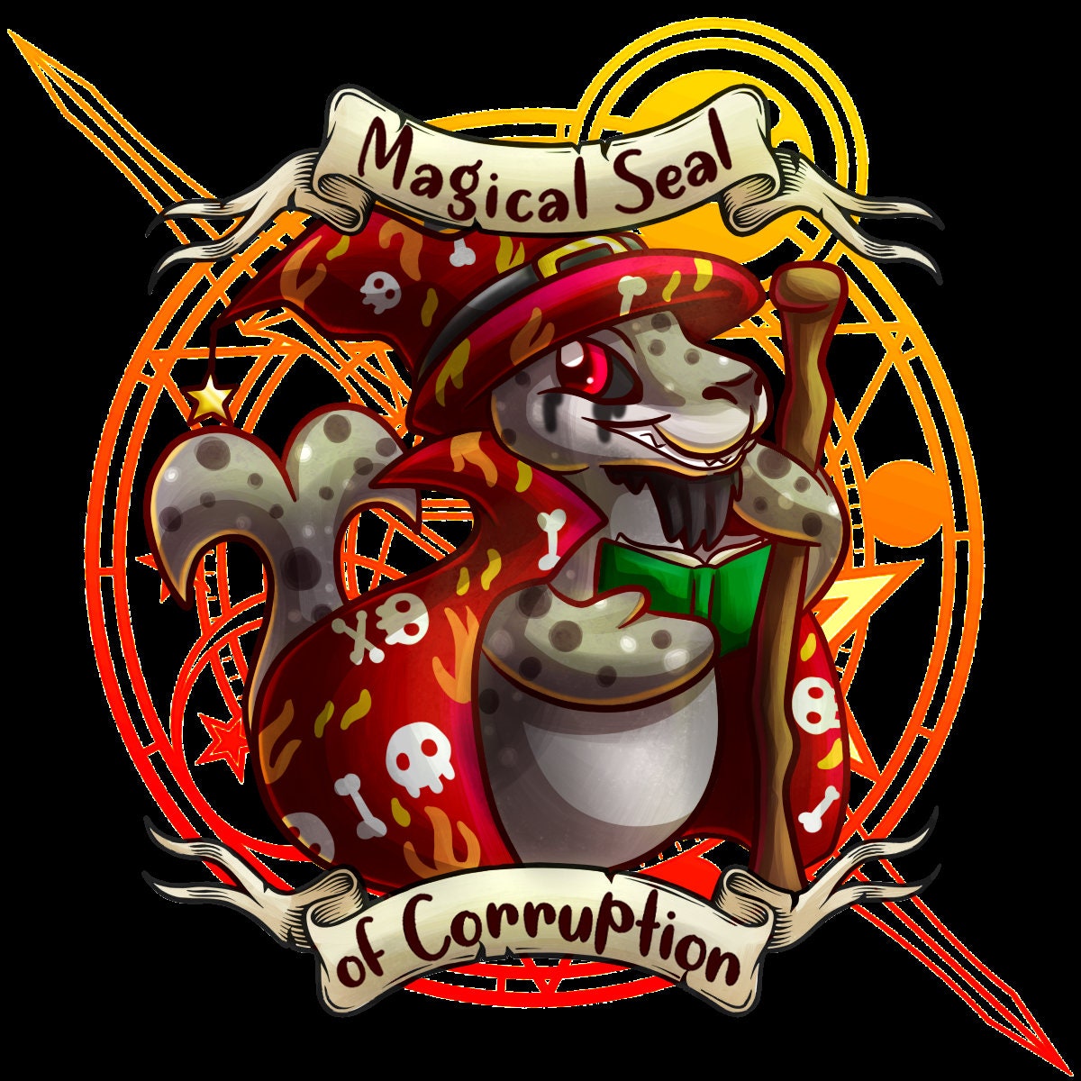 Magical Seal of Protection Furry Double-sided 2.5 Inch Acrylic | Etsy