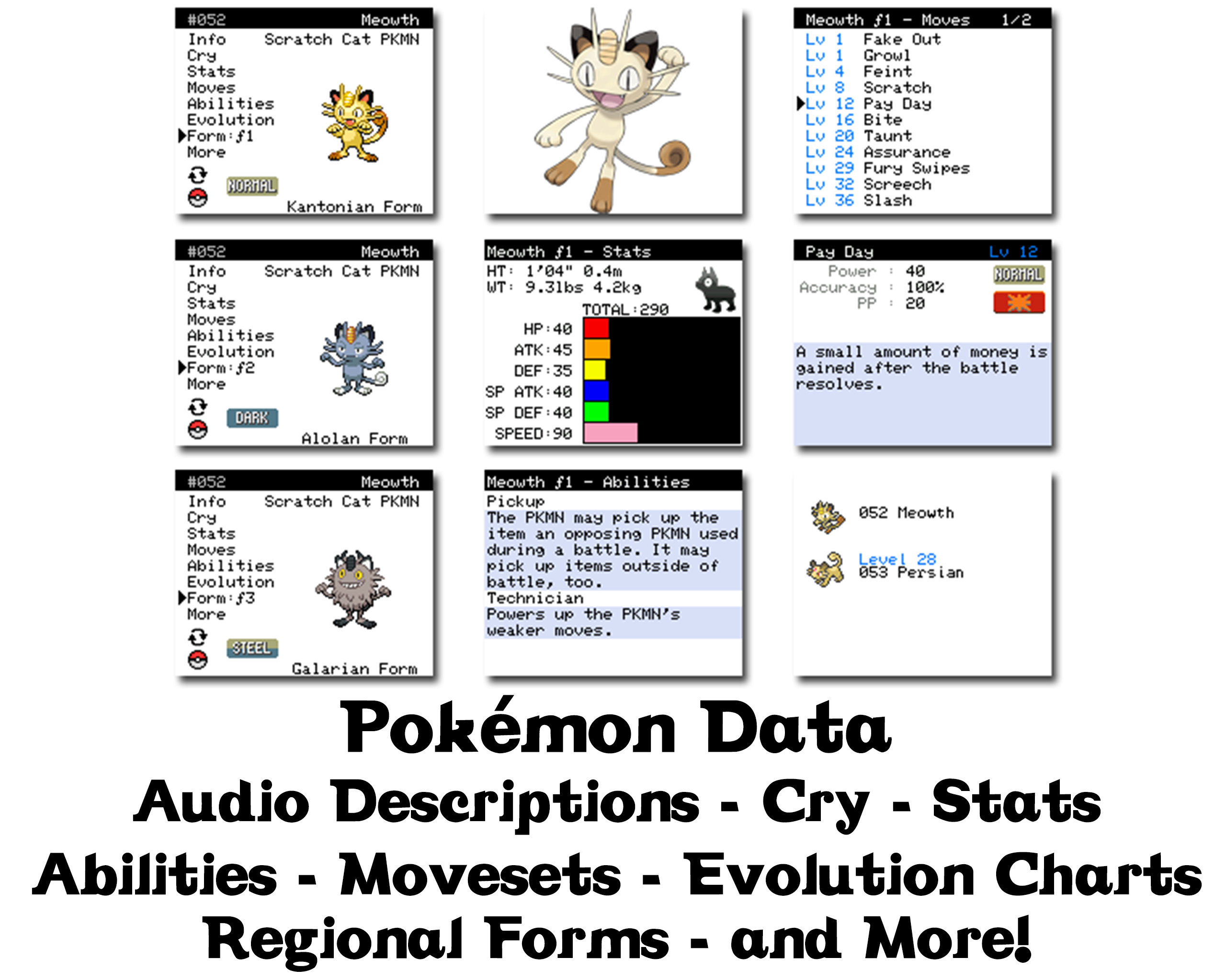 Meowth Evolution Chart Fire Red