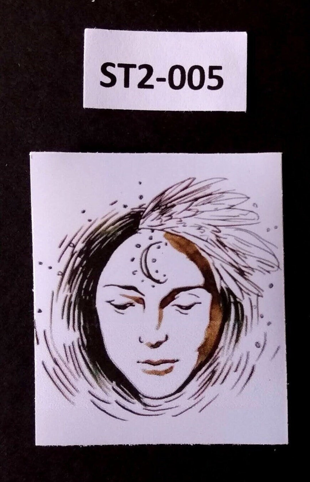 Moon Child - Medium Sticker - Etsy