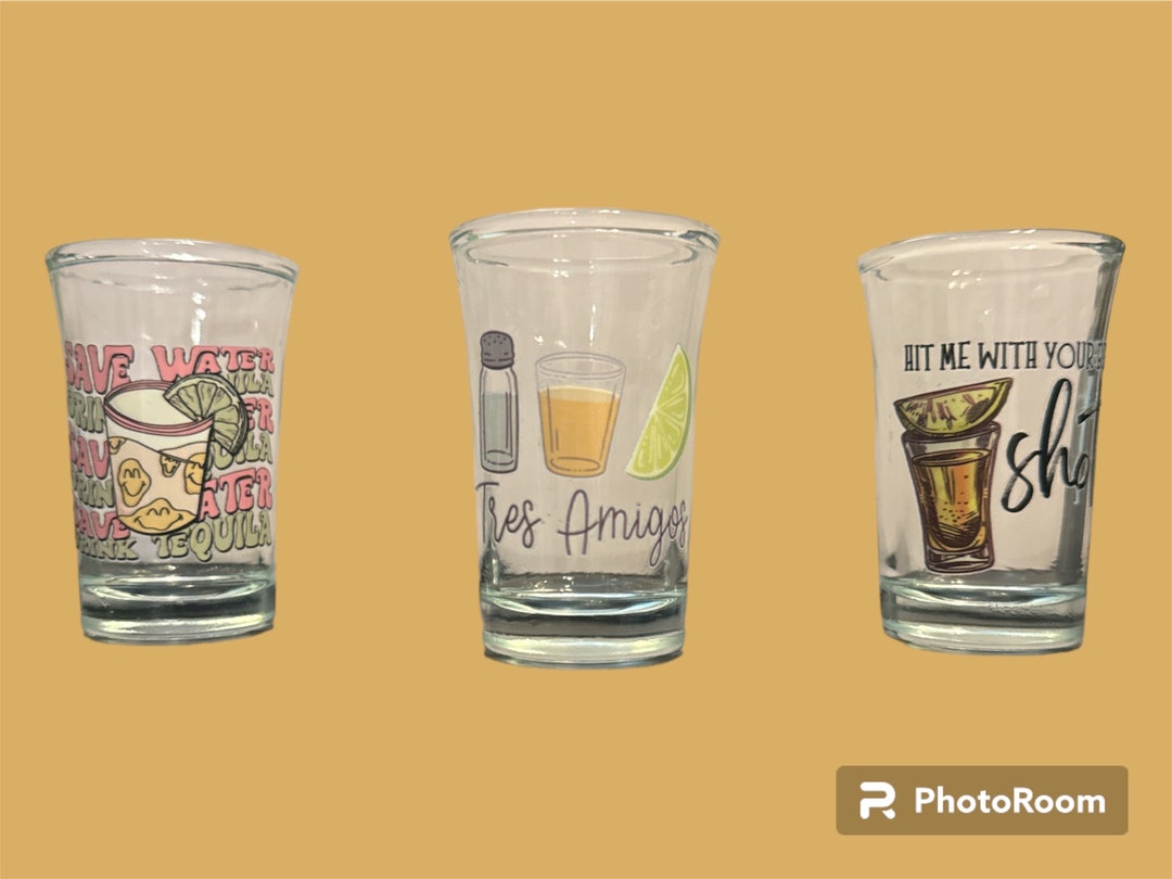 Custom Shot Glass Set - Etsy