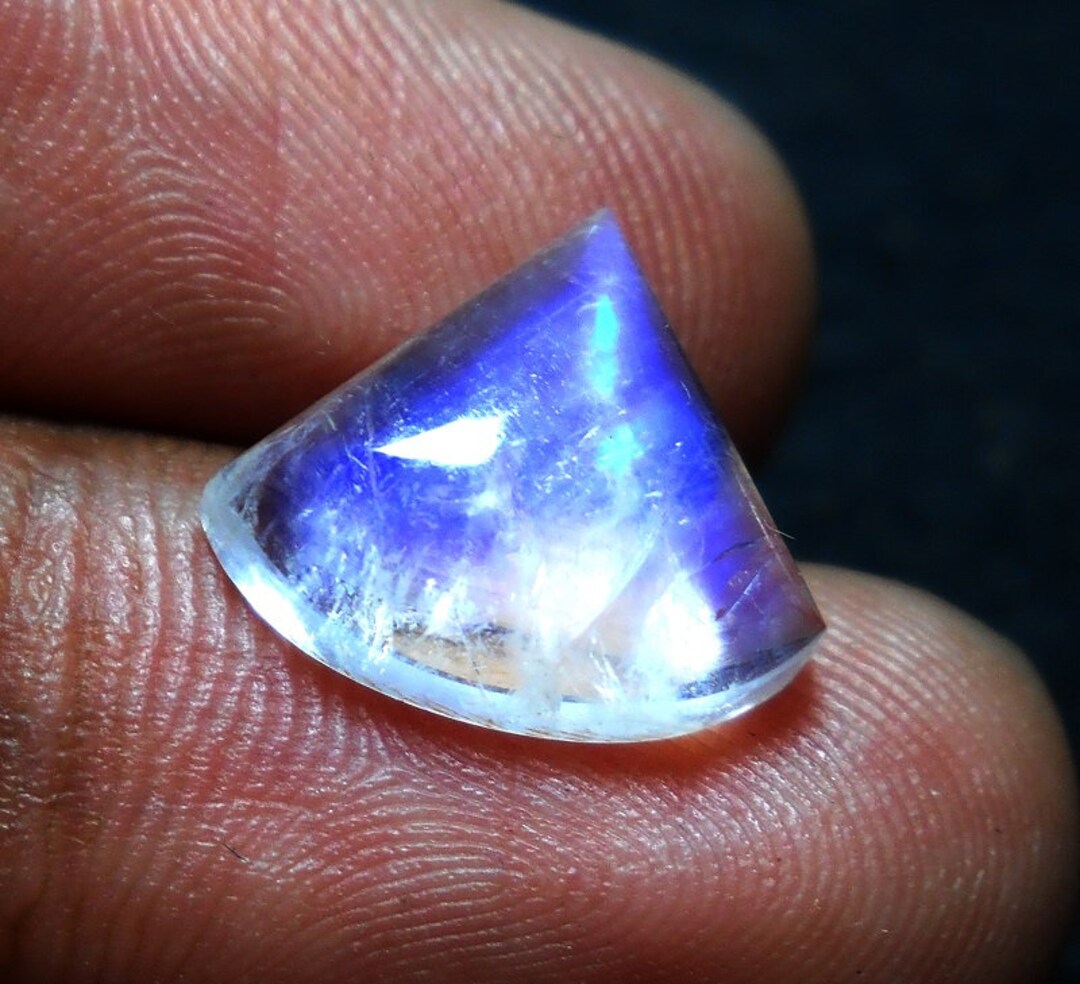 Fancy Shape Rainbow Moonstone Echte Rainbow Moonstone Cab Stone, Blue ...