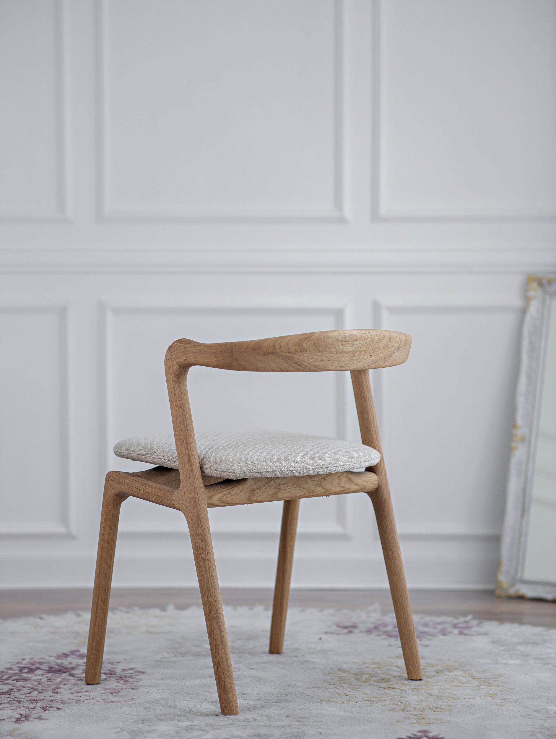 Otto Chair Oak - Etsy UK