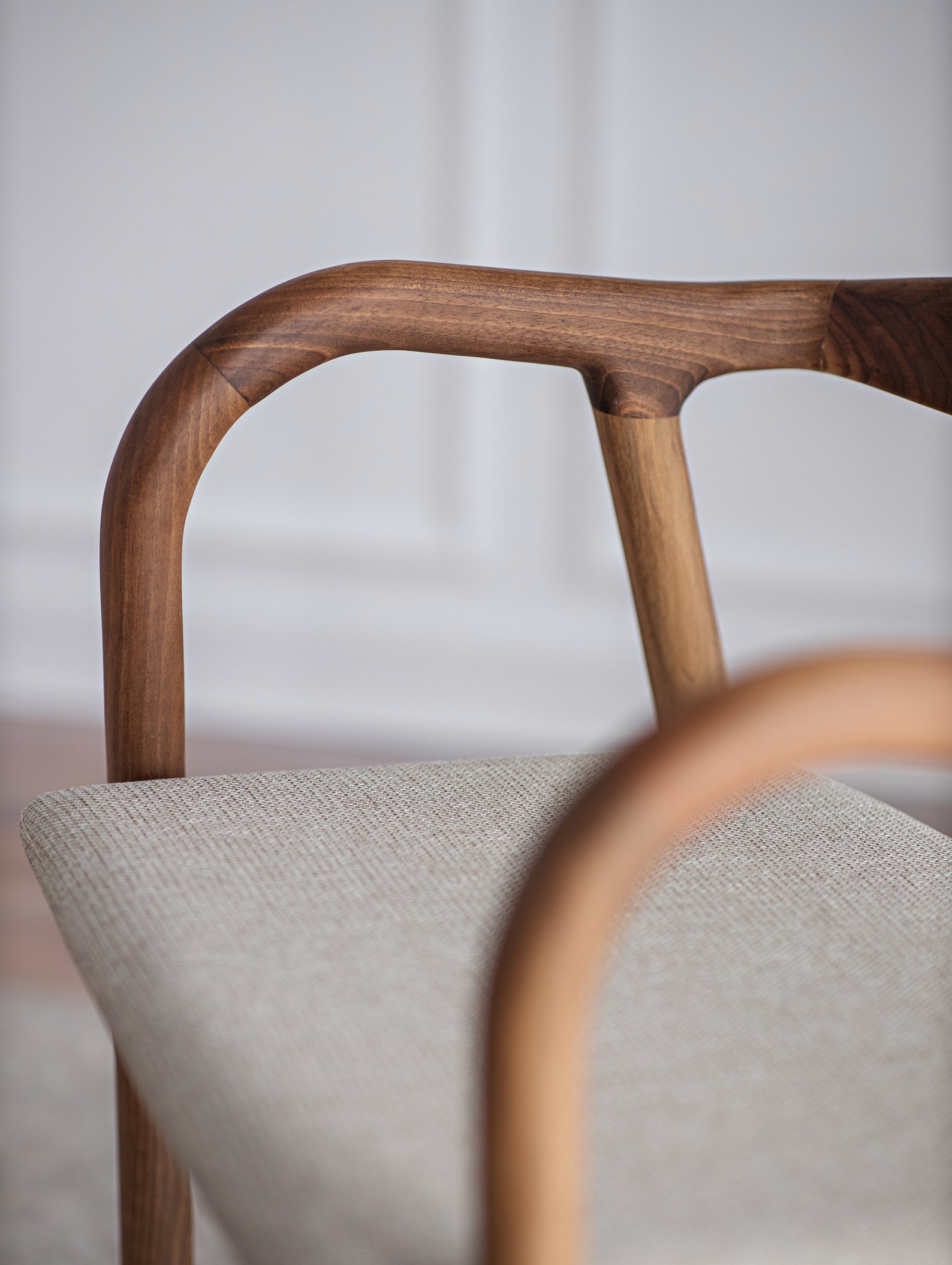 Mosso Chair Walnut - Etsy UK