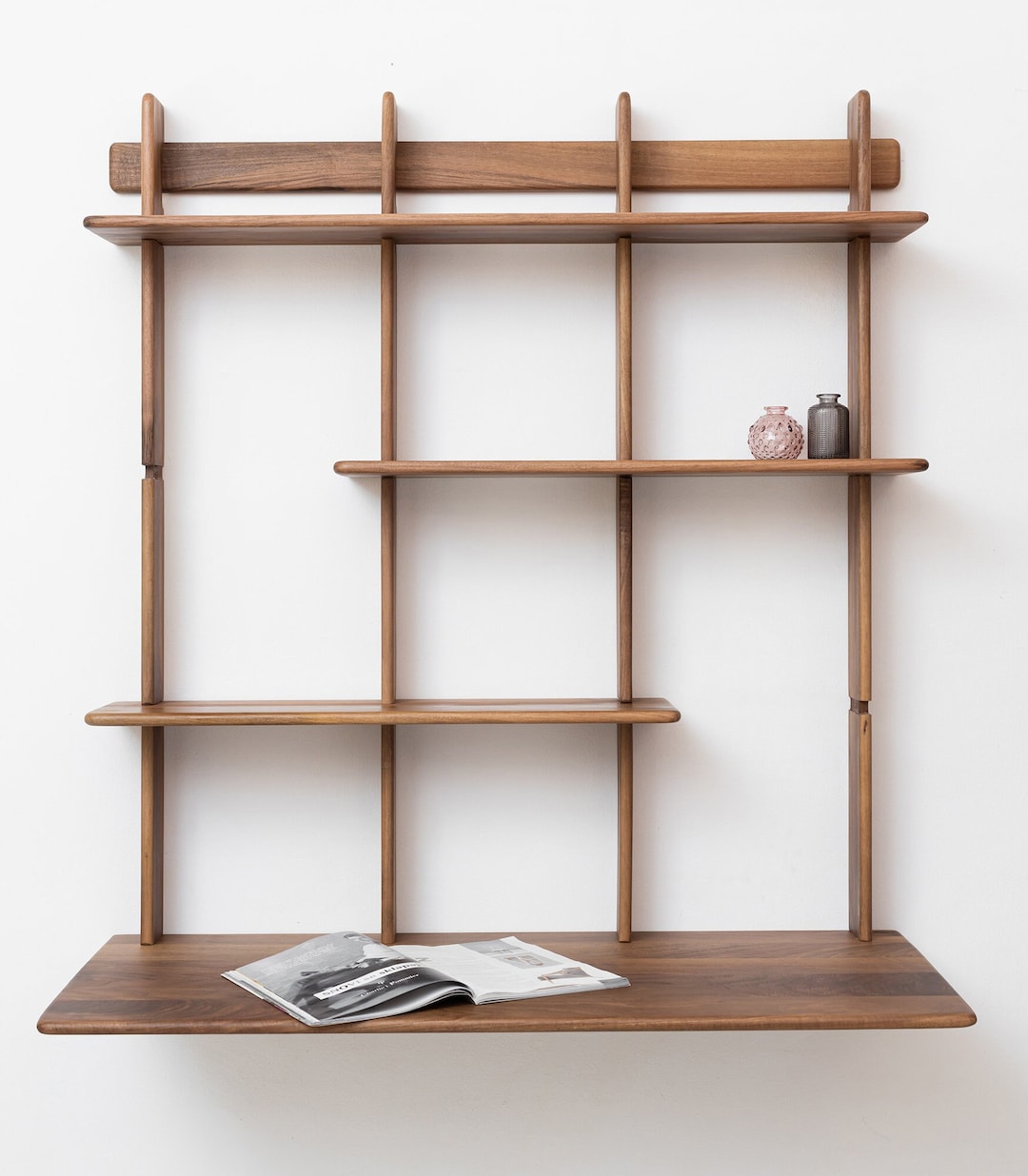 Shelf D Extended Walnut - Etsy