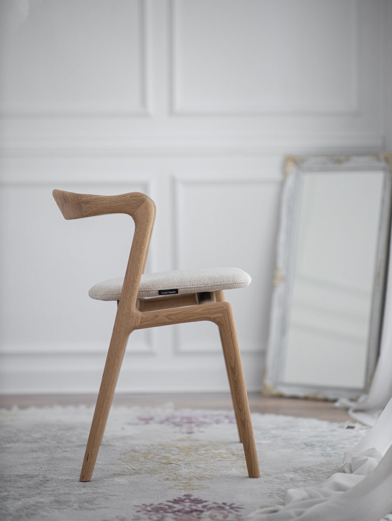 Otto Chair Oak - Etsy UK